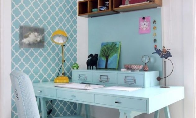 40 Elegant Blue Office Decor Ideas | ZYHOMY