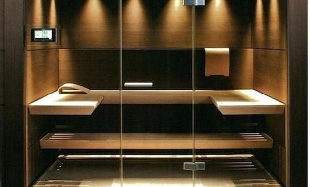 48 Wonderful Home Sauna Design Ideas