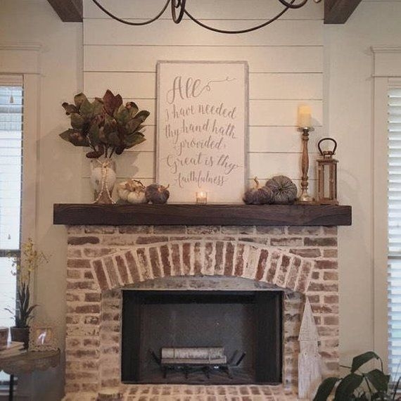 40 Gorgoeus Rustic Stone Fireplace With Christmas Décor