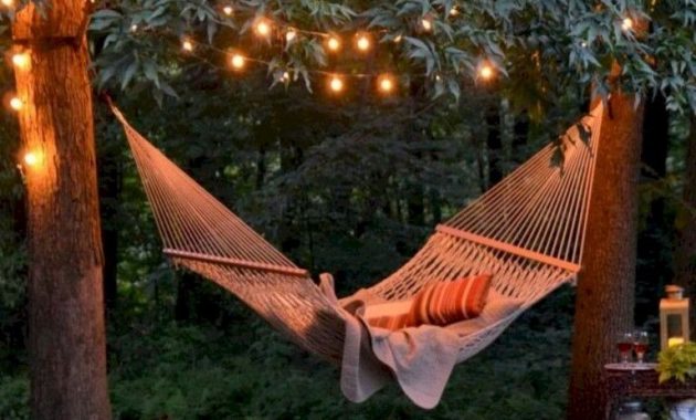 43 Creative Backyard Hammock Design Ideas