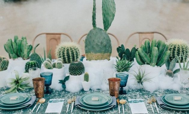 44 Wonderful Cactus Centerpieces Ideas