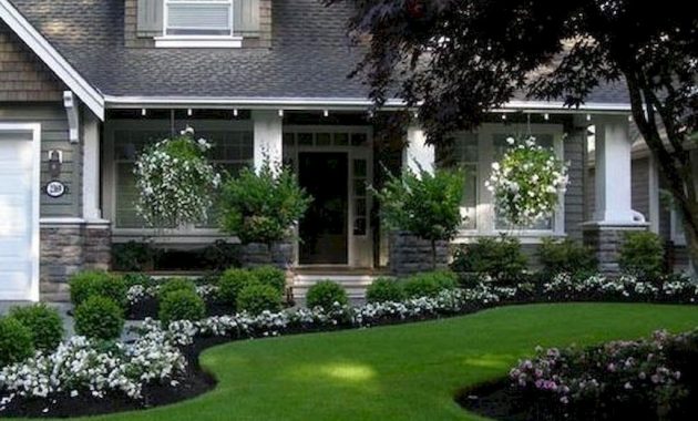 42 Minimalist Front Yard Landscaping Ideas On A Budget