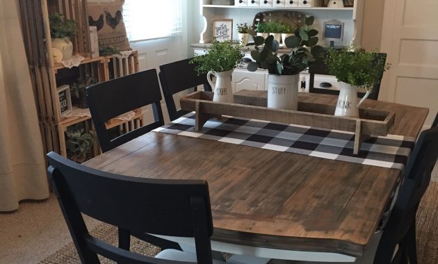 44 Beautiful Farmhouse Kitchen Table Design Ideas