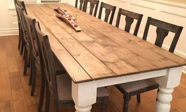 44 Beautiful Farmhouse Kitchen Table Design Ideas