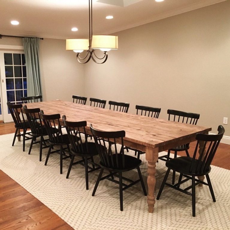 44 Beautiful Farmhouse Kitchen Table Design Ideas