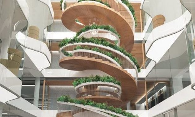 46 Wonderful Spiral Staircase Architecture Designs Ideas | ZYHOMY