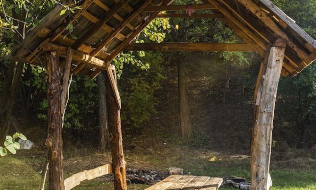 41 Modern Wood Pavilion Design Ideas For Backyard | ZYHOMY