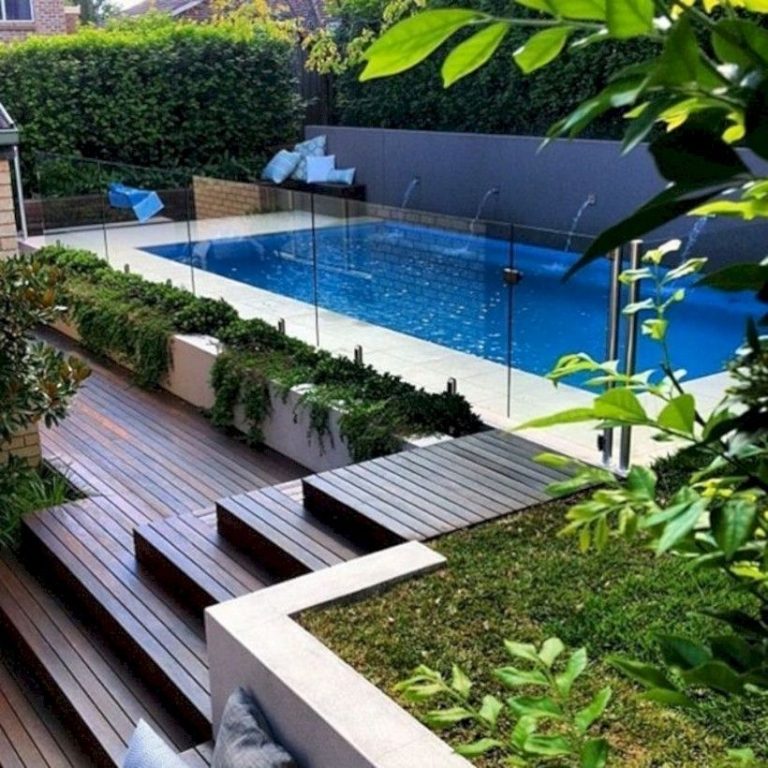 44 Affordable Small Swimming Pools Design Ideas That Looks Elegant