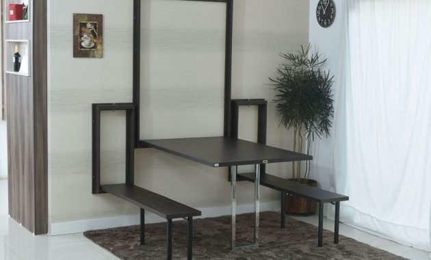 47 Fabulous Folding Wall Table Ideas That Saving Space