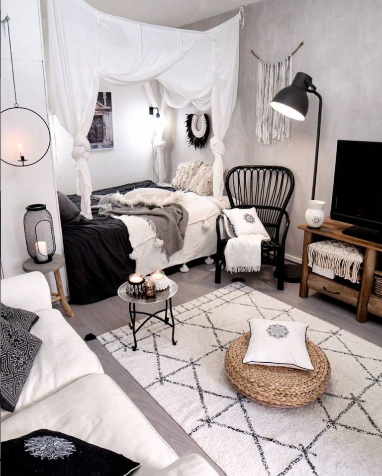 48 Splendid Studio Apartment Decorating Ideas That Looks Cool